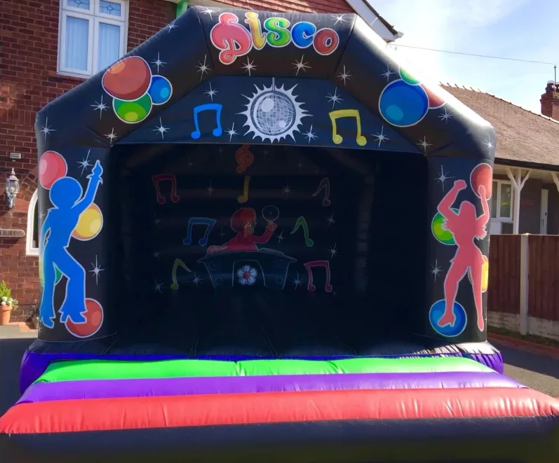 Disco Castle - Bounce About Castle Hire, Wrexham, Chester, Ellesmere ...