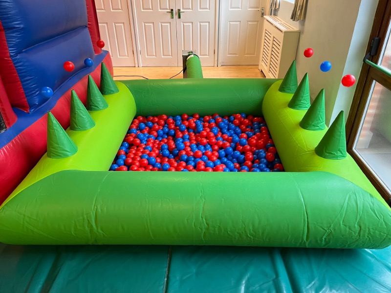 Green Ball Pit - Jaimies Castles, Bouncy Castle & soft play Hire Surrey