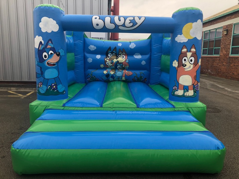 Bluey - Bouncy Castle and hot tub hire, based in Gwynedd, Wales