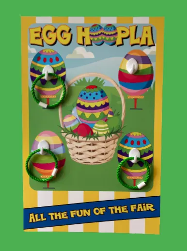 Egg Hoopla Easter Activity Game | Easter Games | Egg Hoopla Game | Side ...