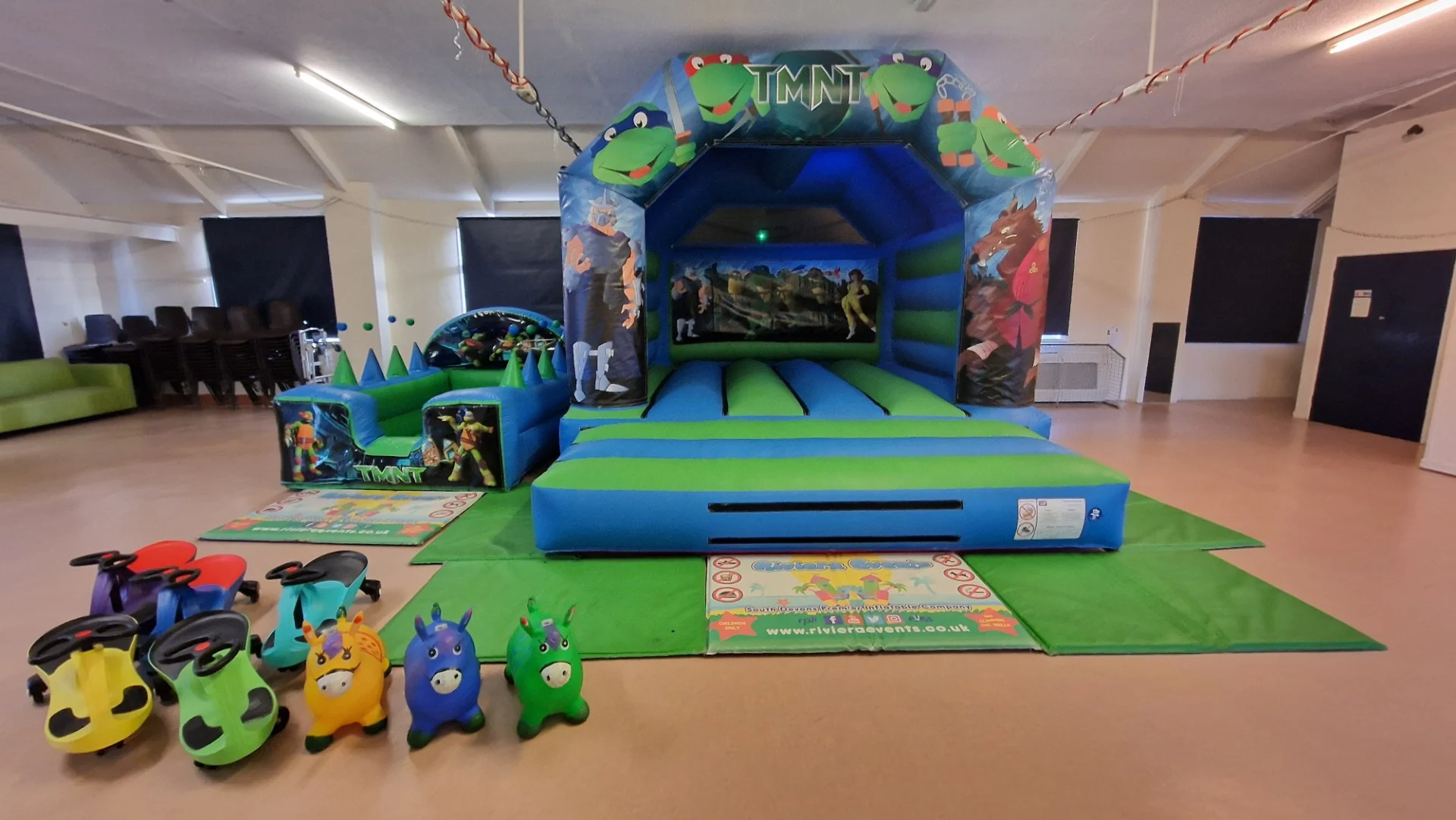 Ninja Turtles Disco Party Package - Riviera Events