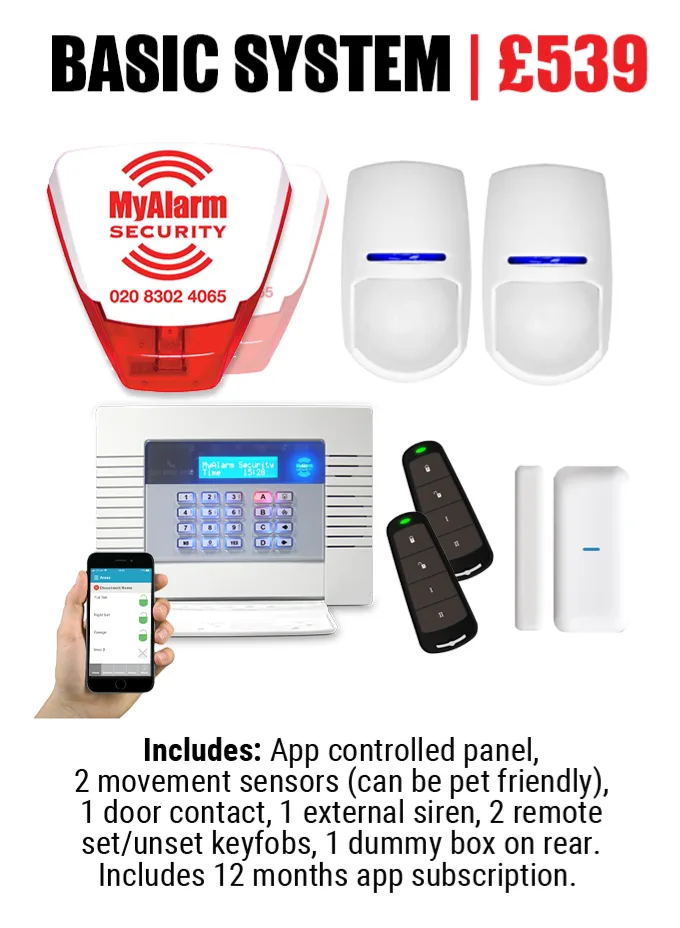 Intruder Burglar Alarm System Company Bexley - My Alarm Security