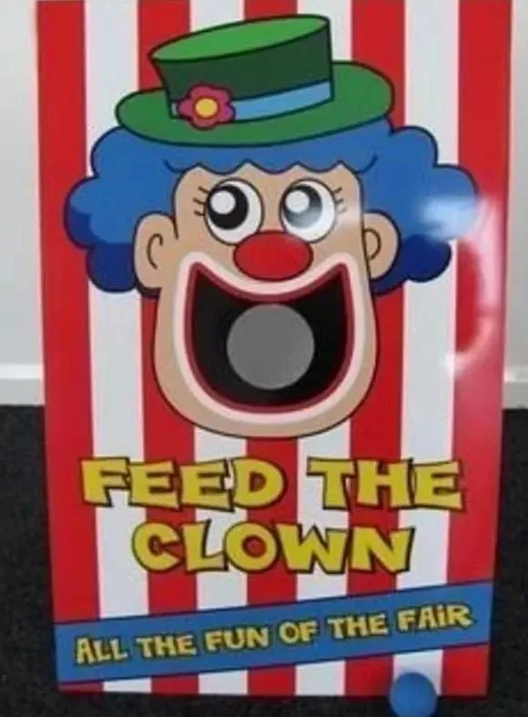 Feed The Clown - Bouncy Castle Hire Birmingham