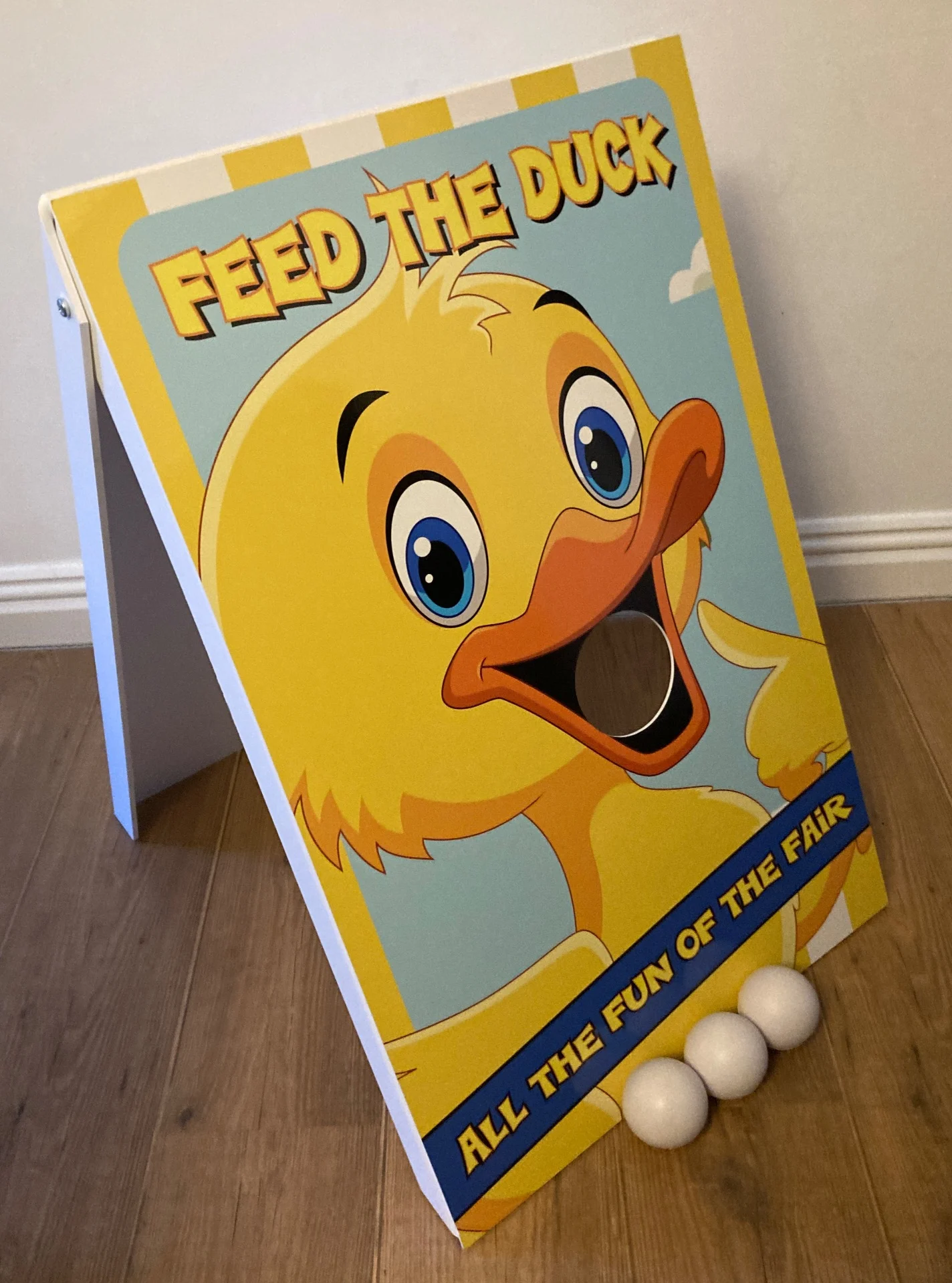 Feed The Duck Animal Game, Easter Games, Feed The Duck Game, Side Stall ...