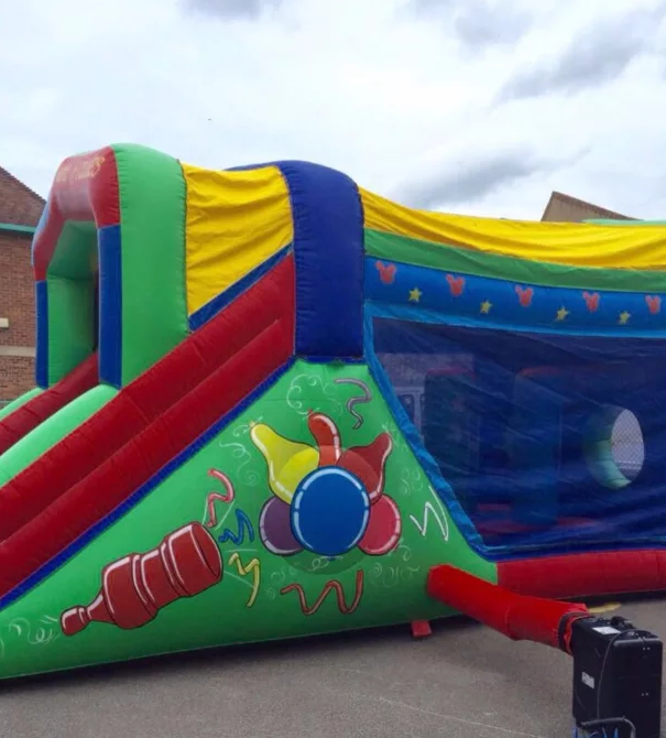 Fun House With Slide - Bounce About Castle Hire, Wrexham, Chester ...