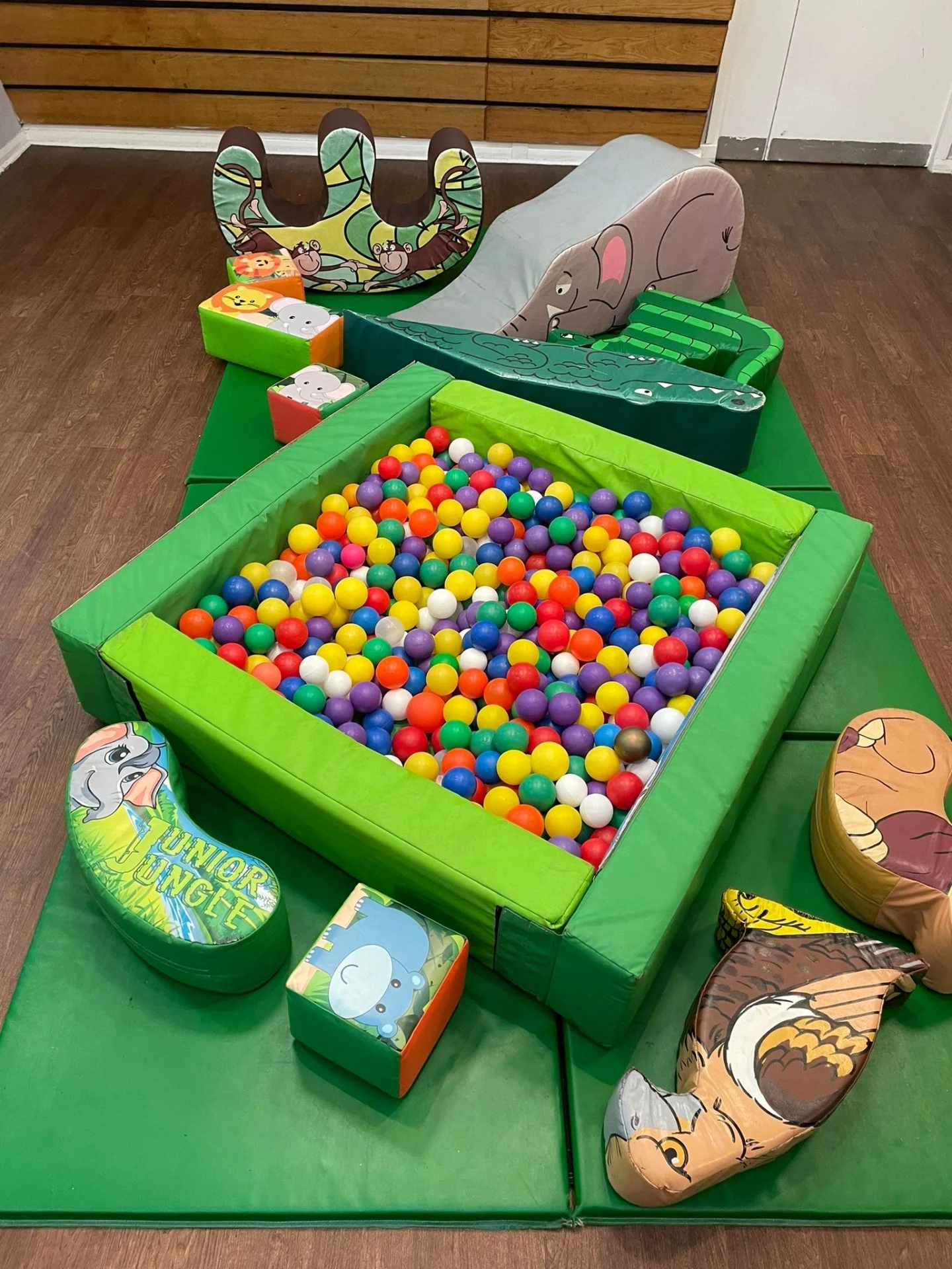 Large Jungle Soft Play - The Little House of Bounce