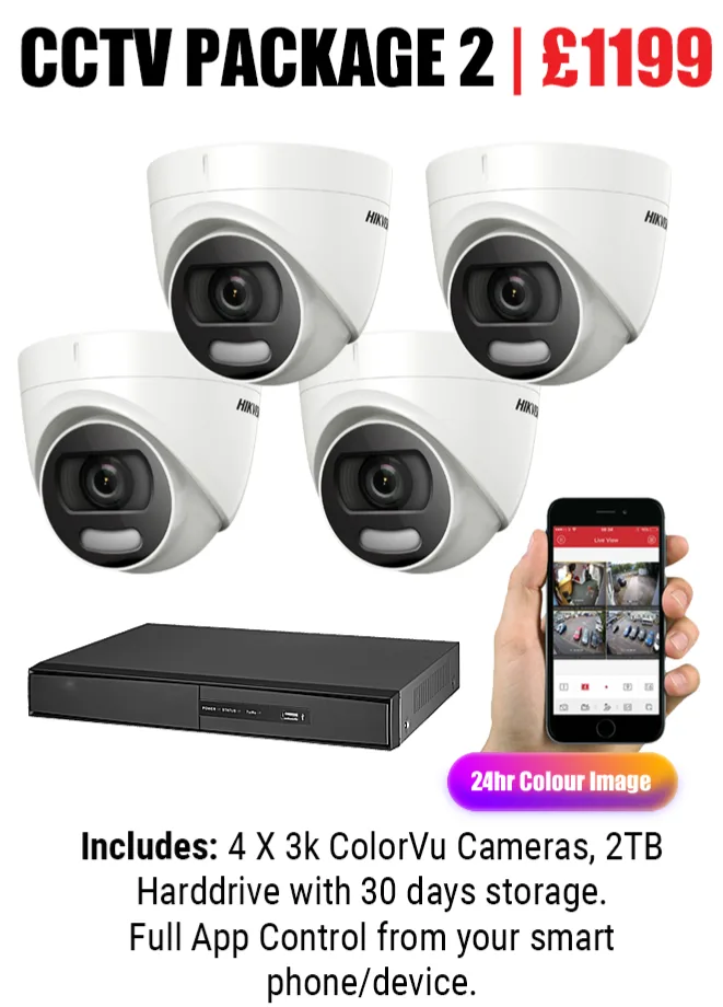 Colour Cctv Package Bexley Dartford Orpington And Burglar Alarm - My ...
