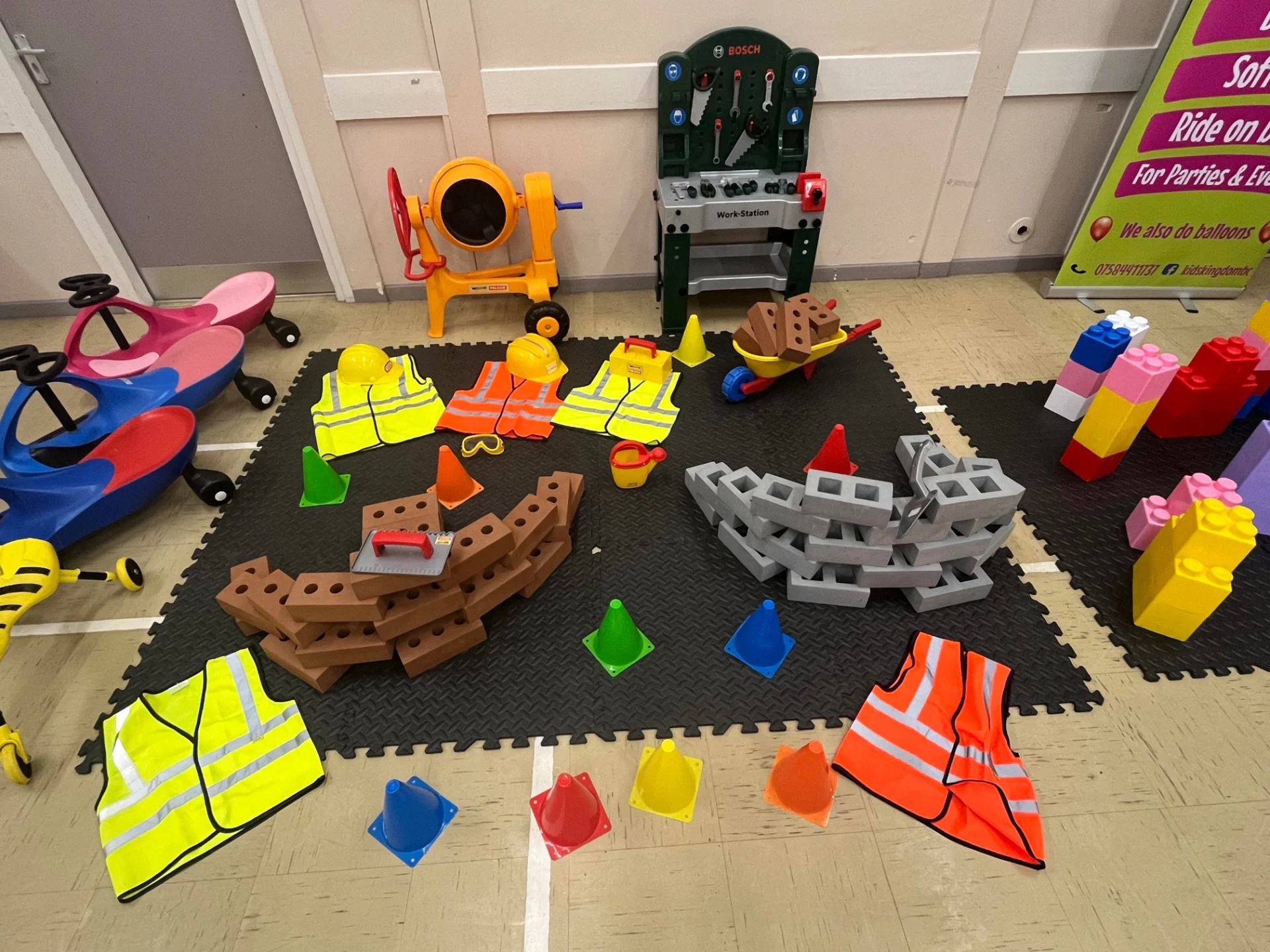 Construction Site Package - Kids Kingdom Cearphilly