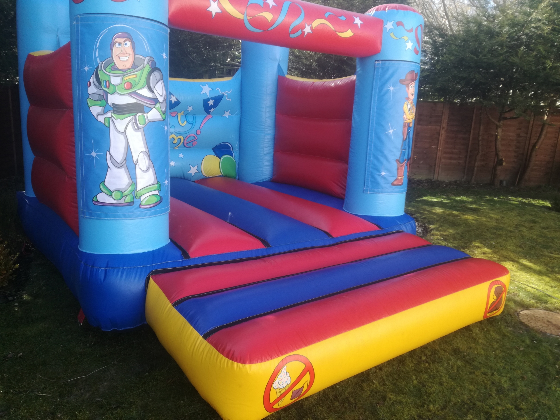 Toy Story Castle - Acm Entertainments, Bouncy Castle Hire, Rodeo Bull ...