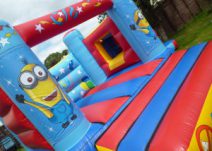 Minion Castle With Slide - Acm Entertainments, Bouncy Castle Hire ...
