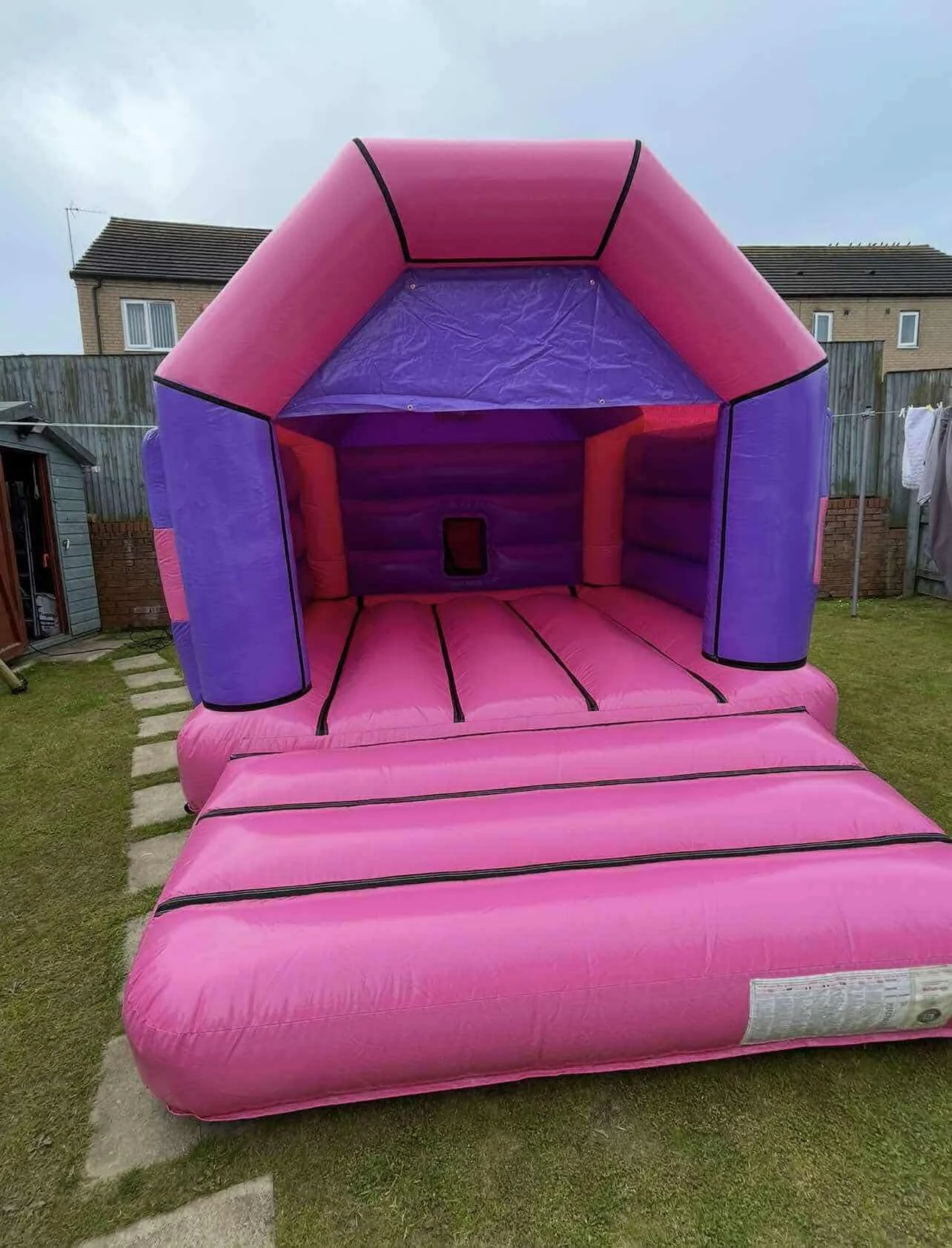11ft X 15ft Pink And Purple Bouncy Castle - Bouncy Castle and Softplay ...