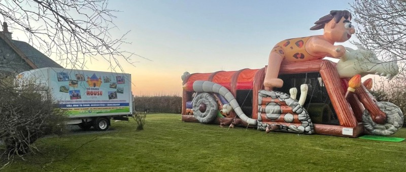 Crazy Cave Man Obstacle Course 44ft Long 10ft Wide 26ft High - The ...