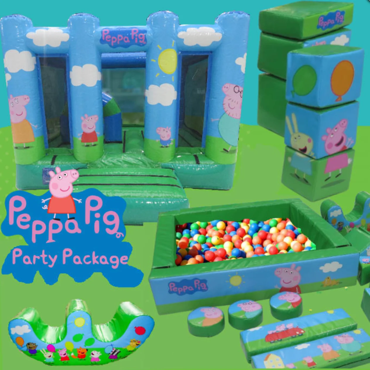 Deluxe Peppa Pig Soft Play - Dorset Entertainment