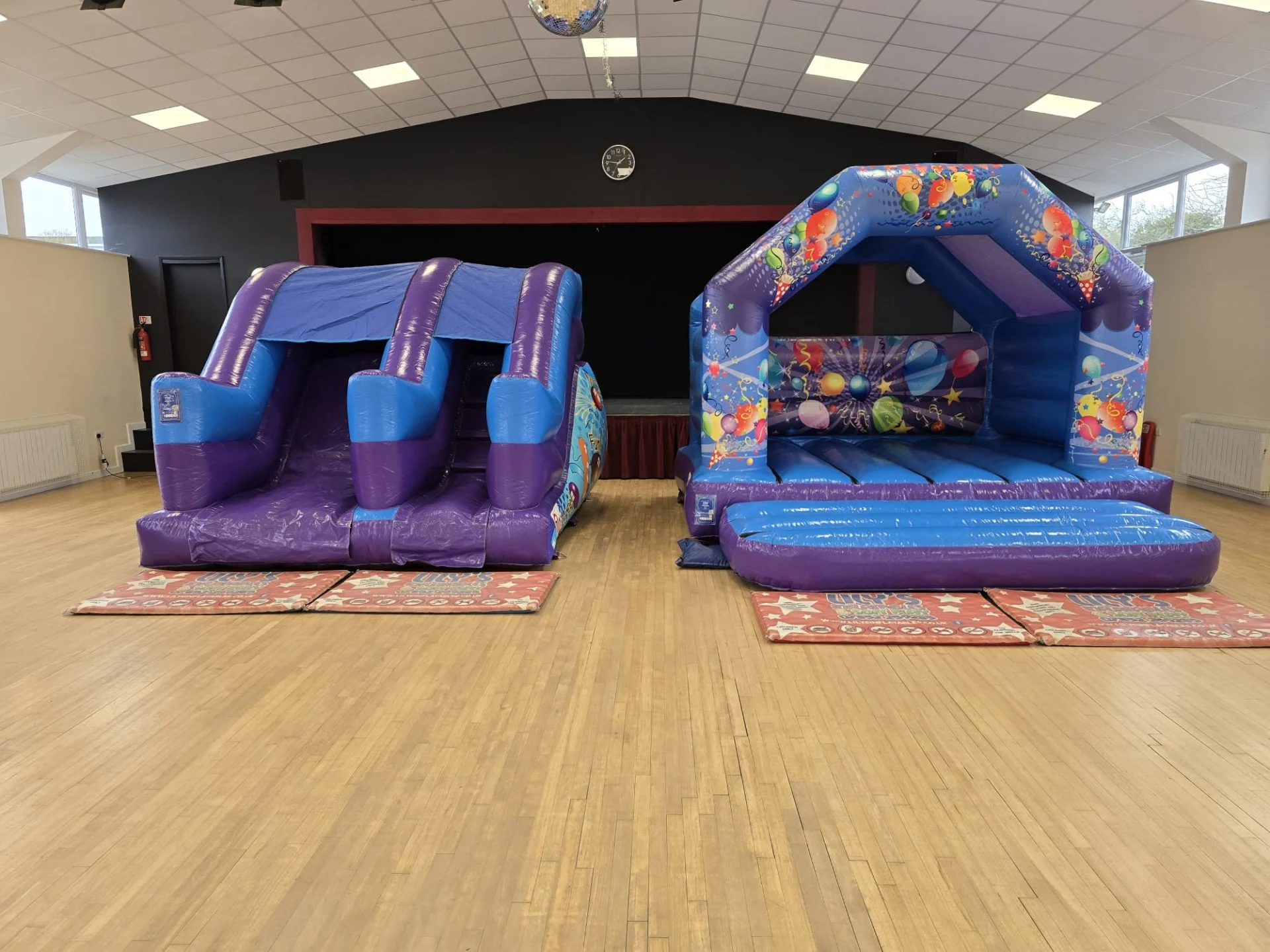 Party Mini Slide And Castle Package