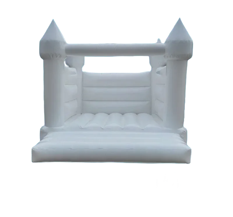Abch-01 Adult Marshmallow Turret Top Bouncy Castle - UK Inflatables