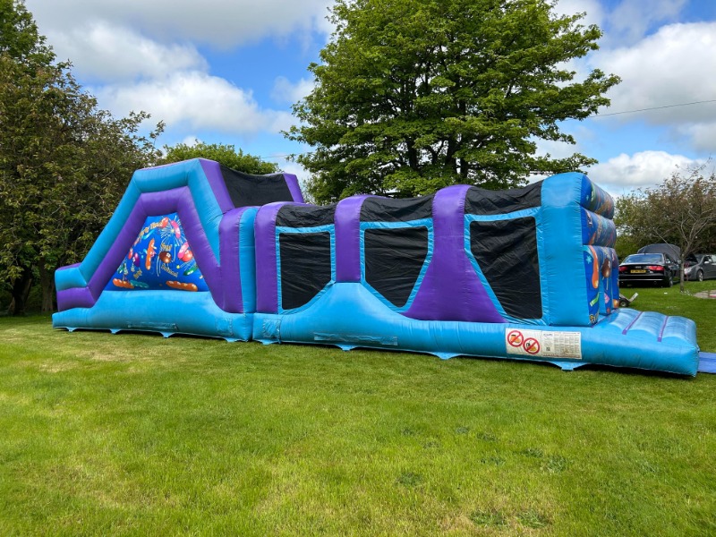 Celebration 2 Part Obstacle Course - SP Bouncy Castles | Bouncy Castle ...