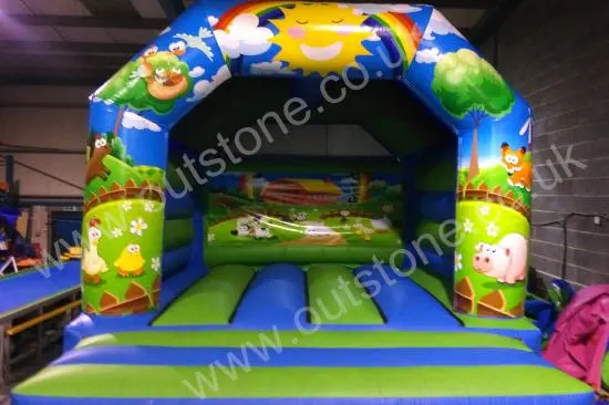 Farm Yard Bouncy Castle For Sale In Uk - Outstone Inflatables