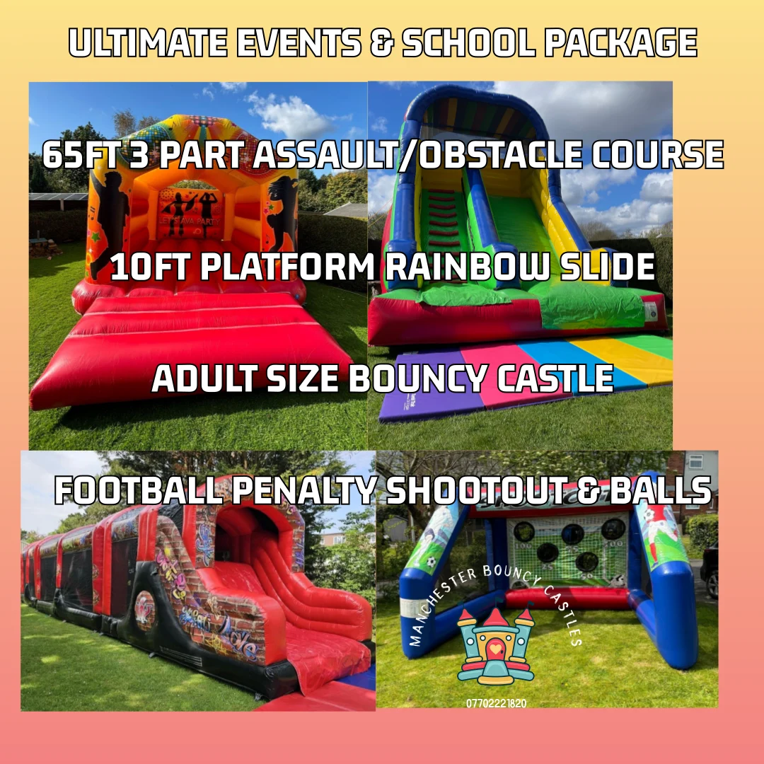 Events Inflatable Hire Package Manchester Events Salford - Manchester ...