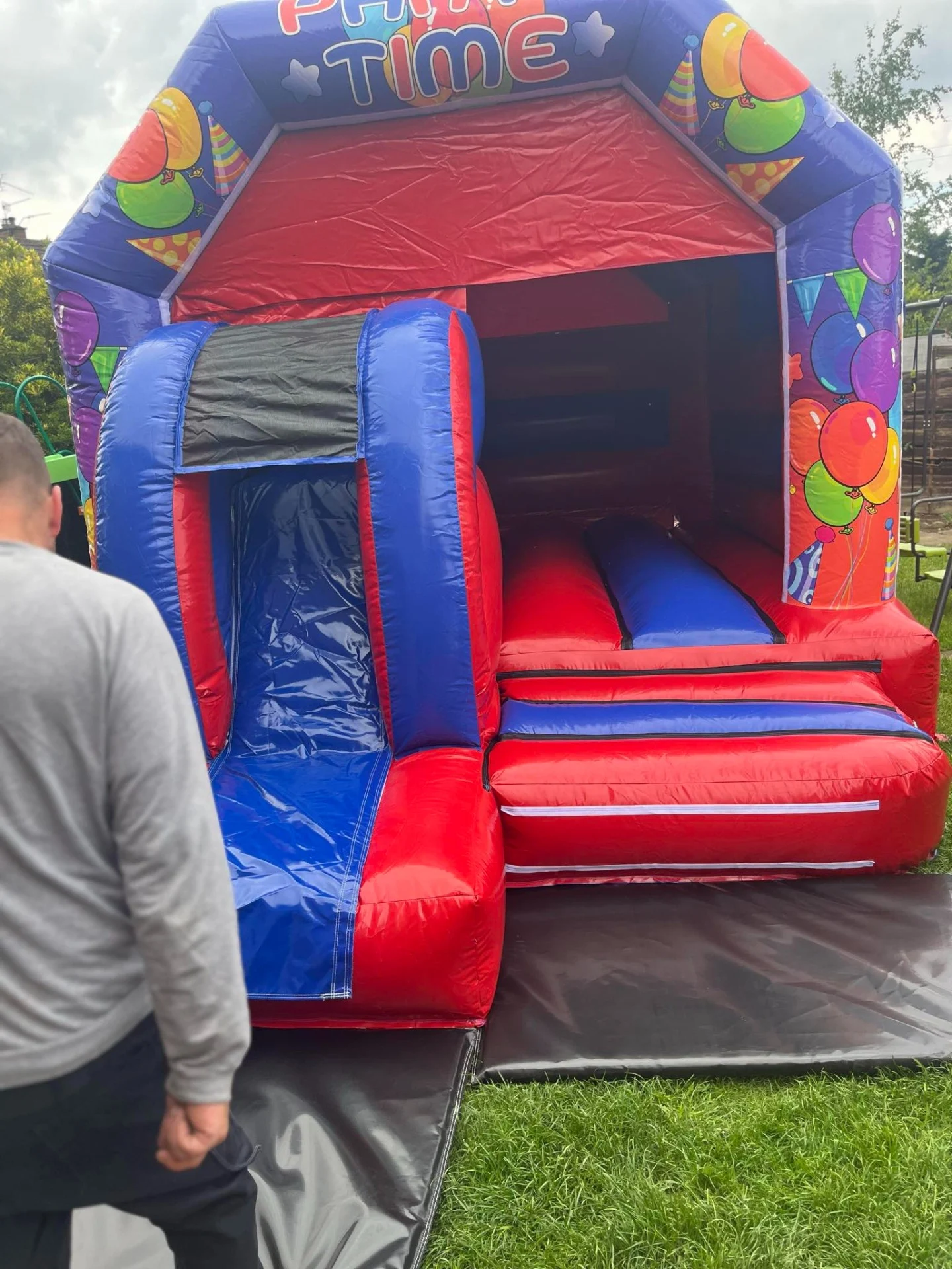 Steep Slide Front Slide - K&K Bouncy Castles Wirral