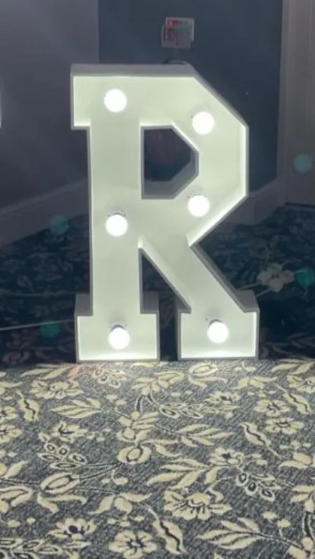 Light Up Letter - R - Memory Makers UK