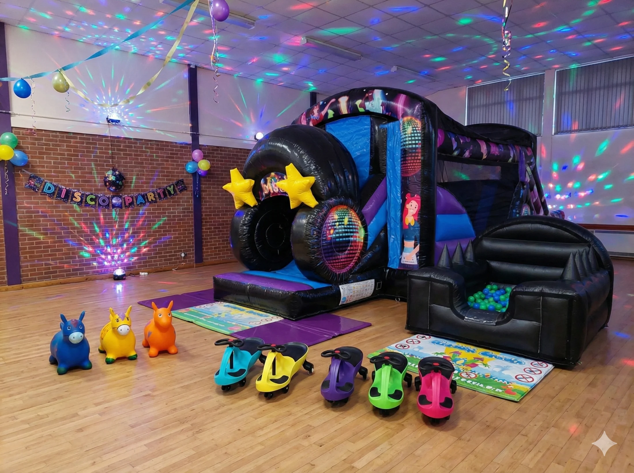 3d Disco Fun Run Party Package Hire Torquay Riviera Events
