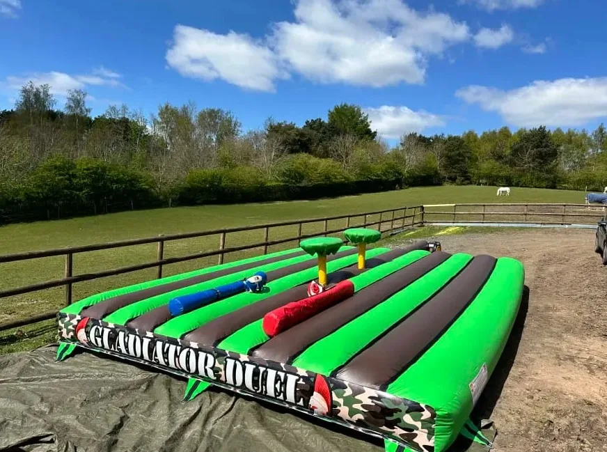 Gladiator Dual - Bouncy Castle Hire Birmingham