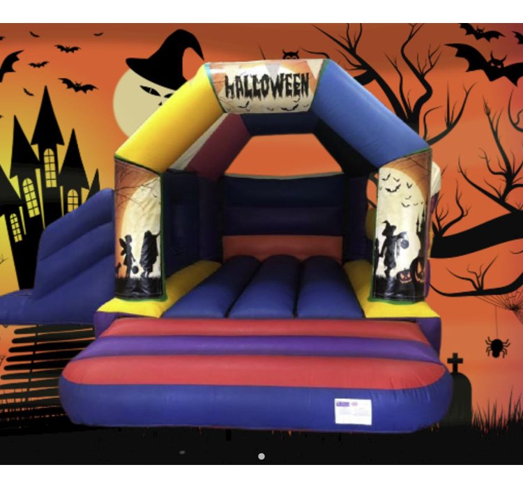 17ft X 15ft Halloween Combi Castle - Lets Go Bounce