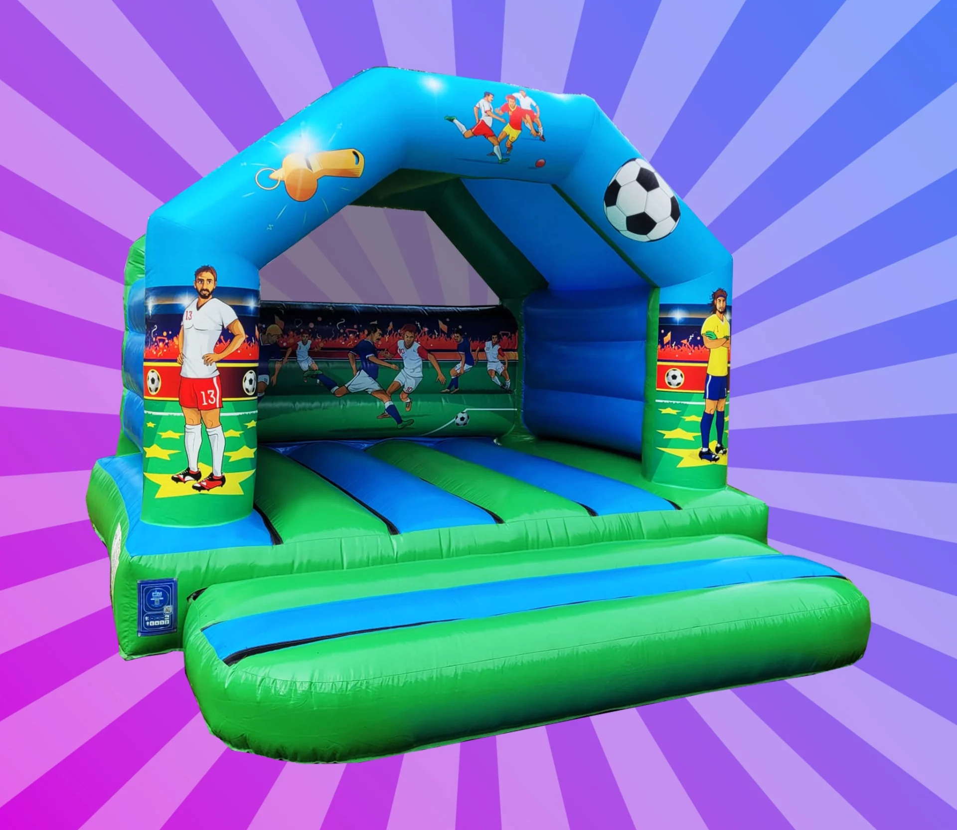 Football Bouncy Castle Hire Boston Bouncy Castle, Soft Play Hire In ...