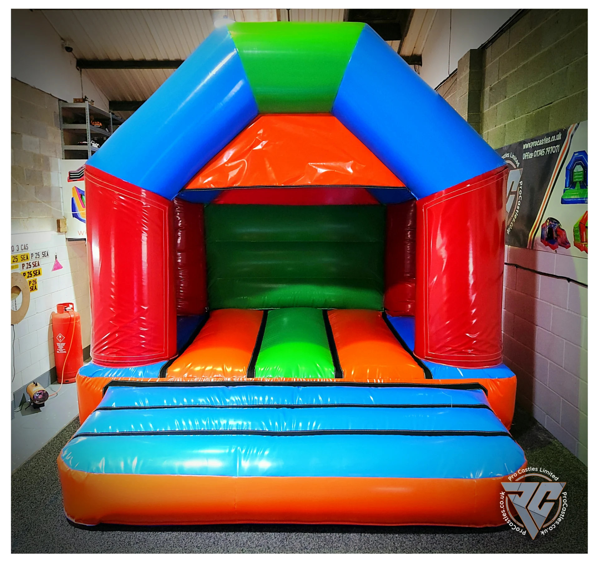 10ft X 10ft Full Gloss A Frame - Pro Castles | Specialist in Bouncy ...