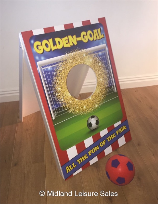 Golden Goal Football Game | Side Stall Games Sales | A Frame Golden ...