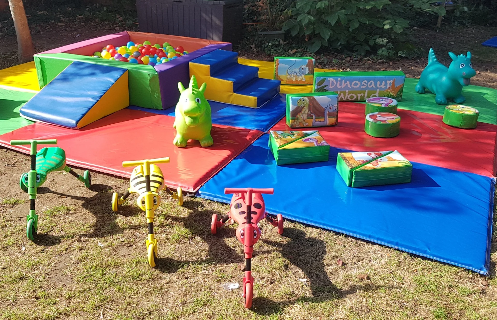 Dinosaur Soft Play - Dino Tots Bouncy Castle & Soft Play Hire