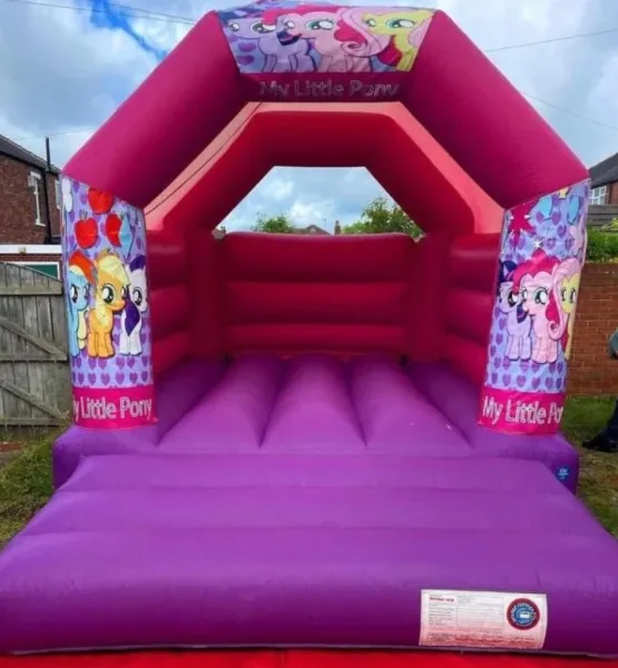 Little Pony Theme - Loftys Inflatables | Bouncy Castle Hire ...
