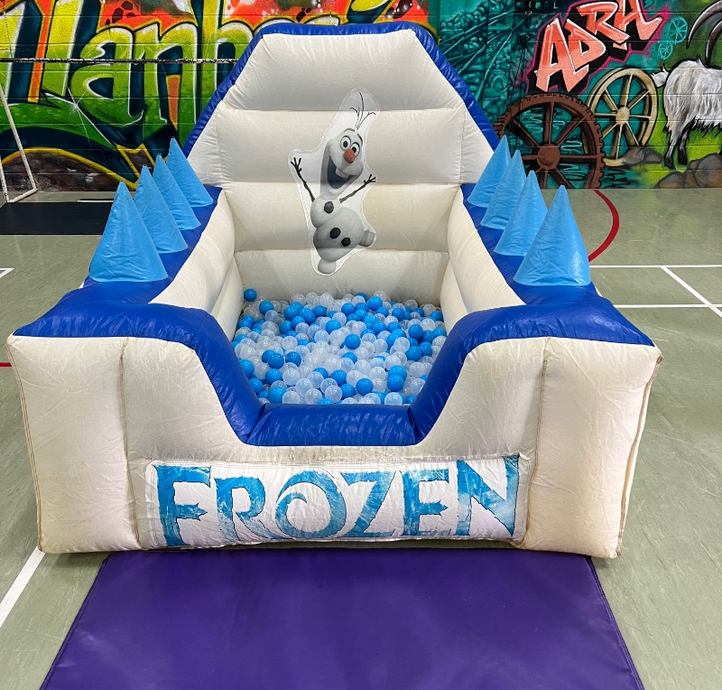 Frozen Ball Pit - Bouncy Castle and hot tub hire, based in Gwynedd, Wales