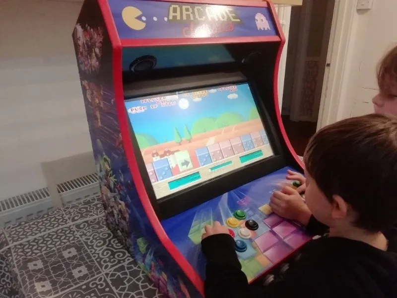 Table Top Retro Arcade Machine Hire Boston Bouncy Castle, Soft Play ...