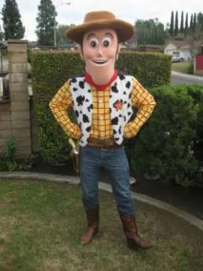 Woody Mascot - Kc Bouncy Castle Hire