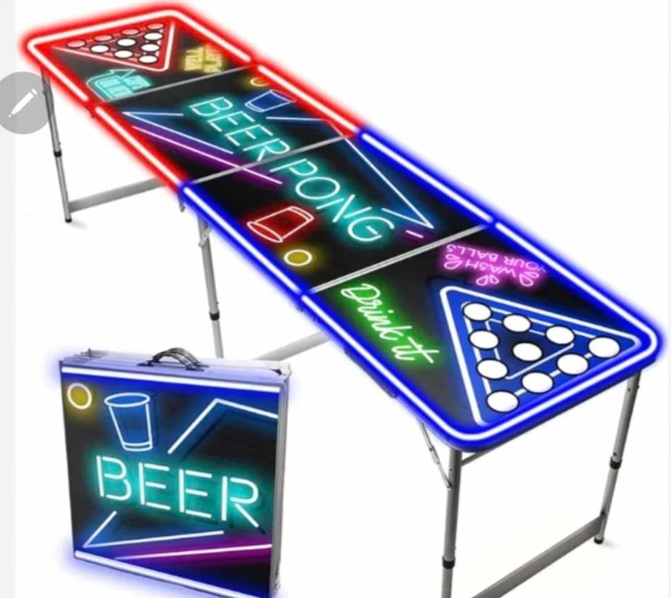 Led Beer Pong Tables - Unleashed Entertainments