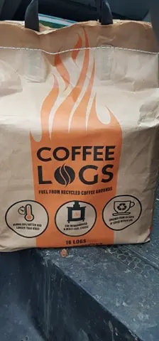 Bio Bean Coffee Logs - Lolas Logs