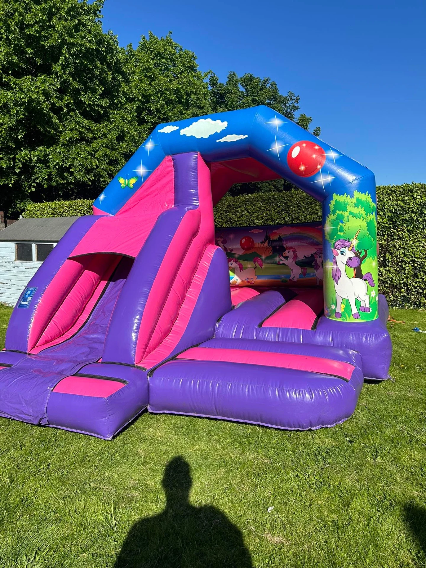 Unicorn Combi Castle And Slide Hire Dublin And Wicklow - Kids Parties ...