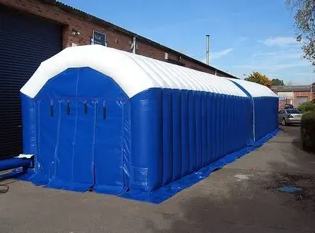 Inflatable Long Worktent In 2 Pieces - INFLATABLE BUILDINGS AND STRUCTURES