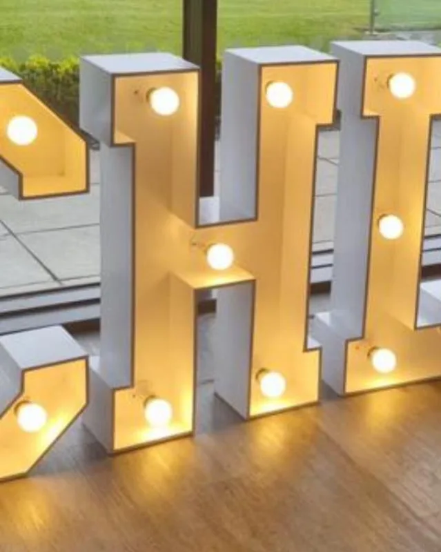 Light Up Letter - H - Memory Makers UK