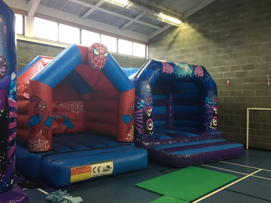 Spiderman Bouncy Castle Hire For Wicklow And Dublin - Kids Parties Dublin