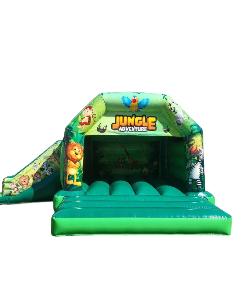 Bcca-03 Kids Jungle A Frame Combi Castle - UK Inflatables