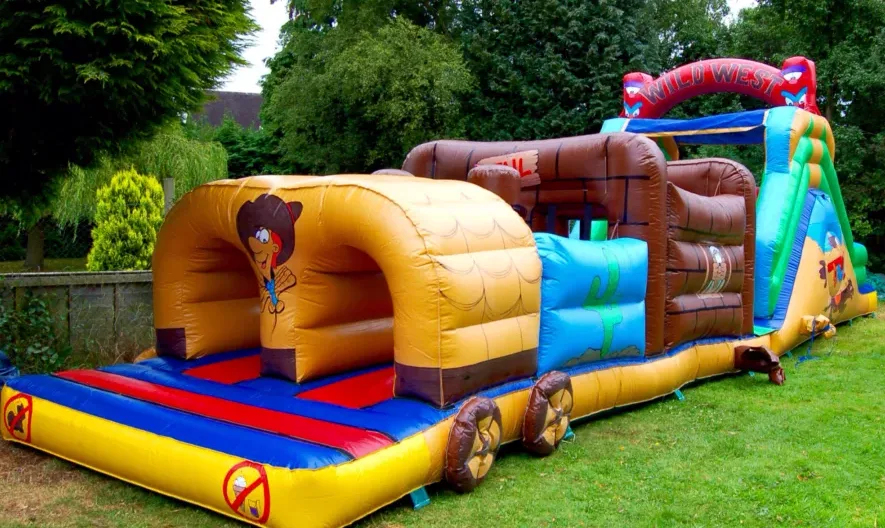 Wild West Course - Bounce About Castle Hire, Wrexham, Chester ...