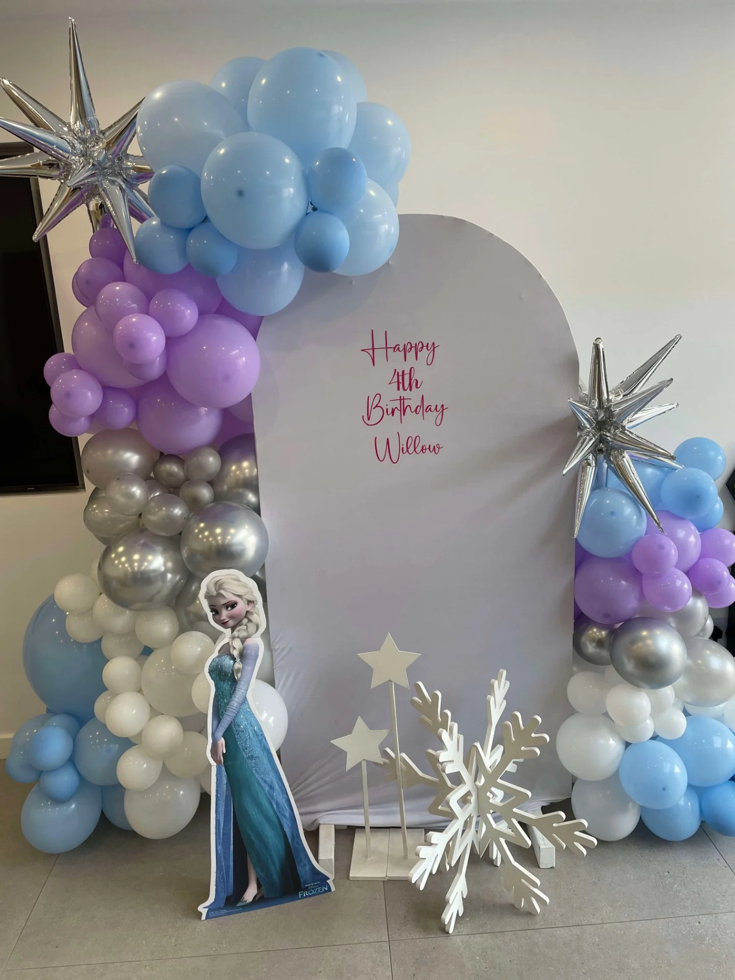 Personalised Back Drop Board - Memory Makers UK