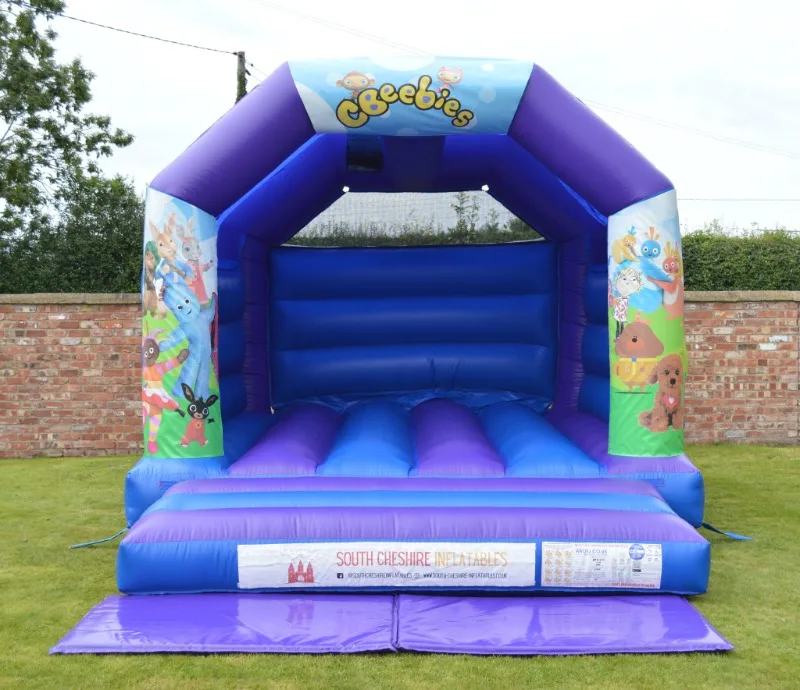 Cbeebies Castle 12ft X 15ft - South Cheshire Inflatables