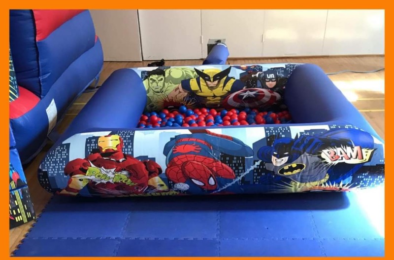 Superhero Ball Pool - Bouncy Castle and Softplay Hire in Hull
