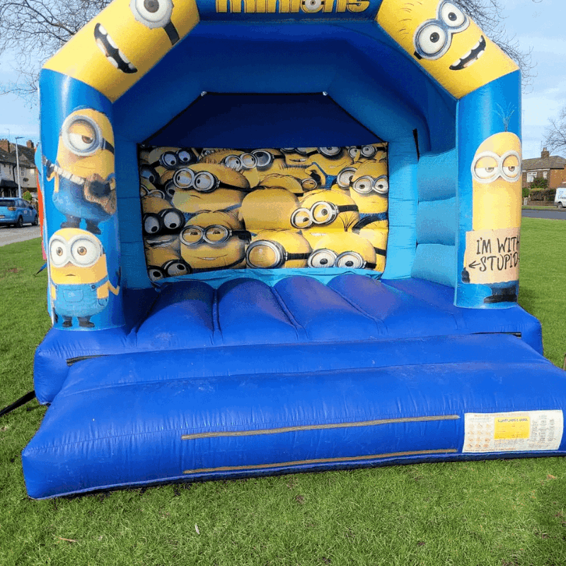 Minions 12ft X 15ft X 11ft Height - Fun 4 All - Inflatable Hire Hull