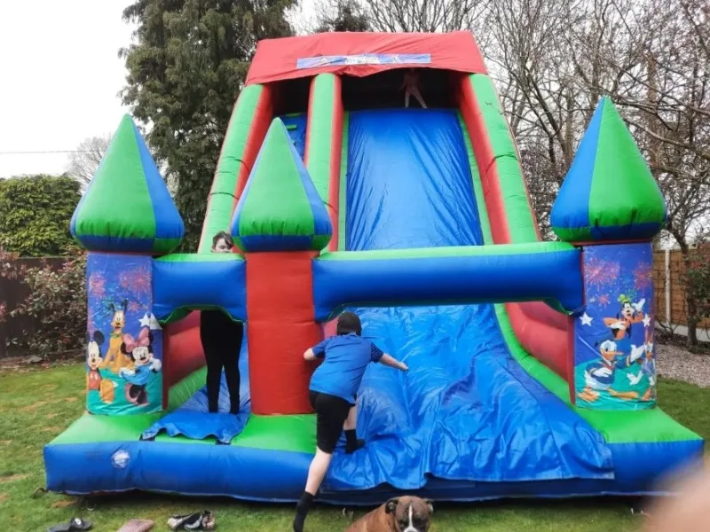 Giant Inflatable Slide - Kangaroo Jacks