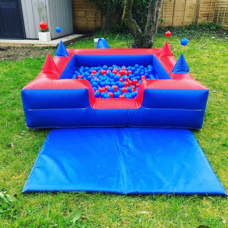 Red And Blue Ball Pit - Jaimies Castles, Bouncy Castle Hire Surrey