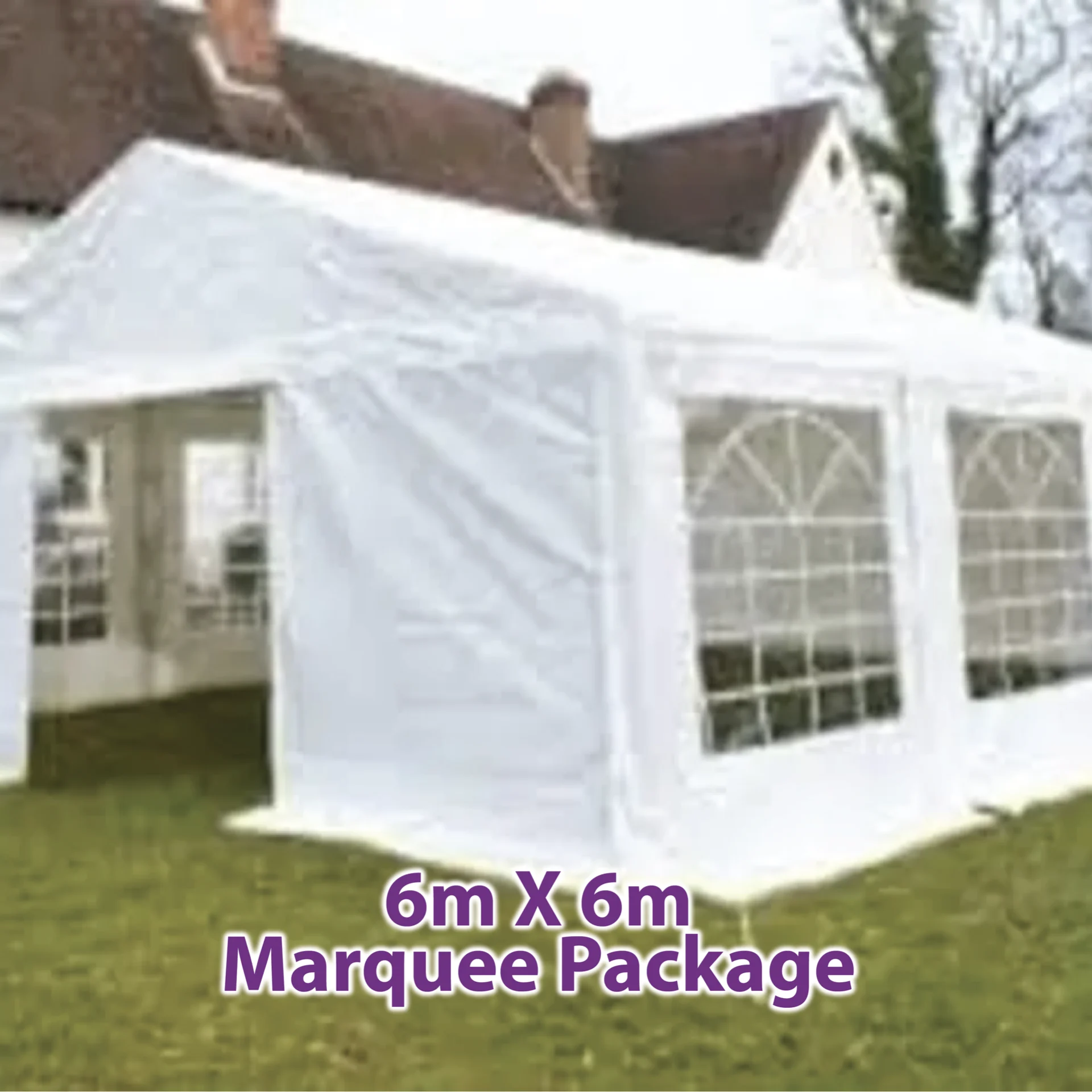 6m X 6m Marquee Package - Oldbrook Marquee Hire